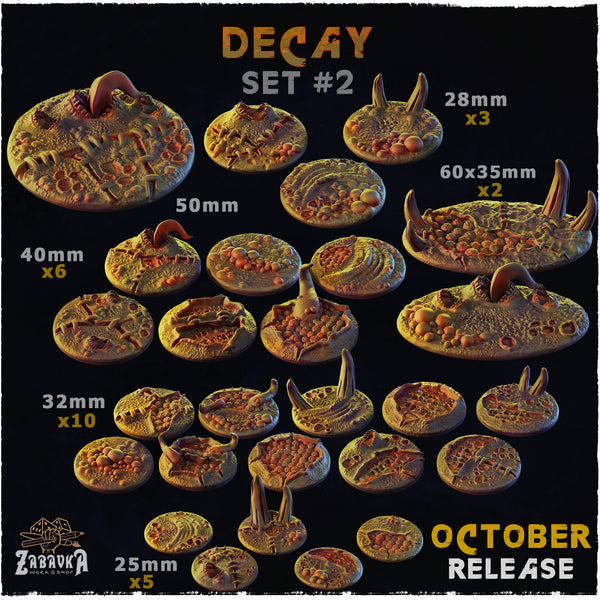 Decay Bases by Zabavka – Miniature Horde