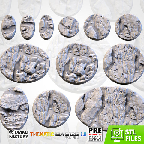 Volcanic Bases By Txarli Factory – Miniature Horde