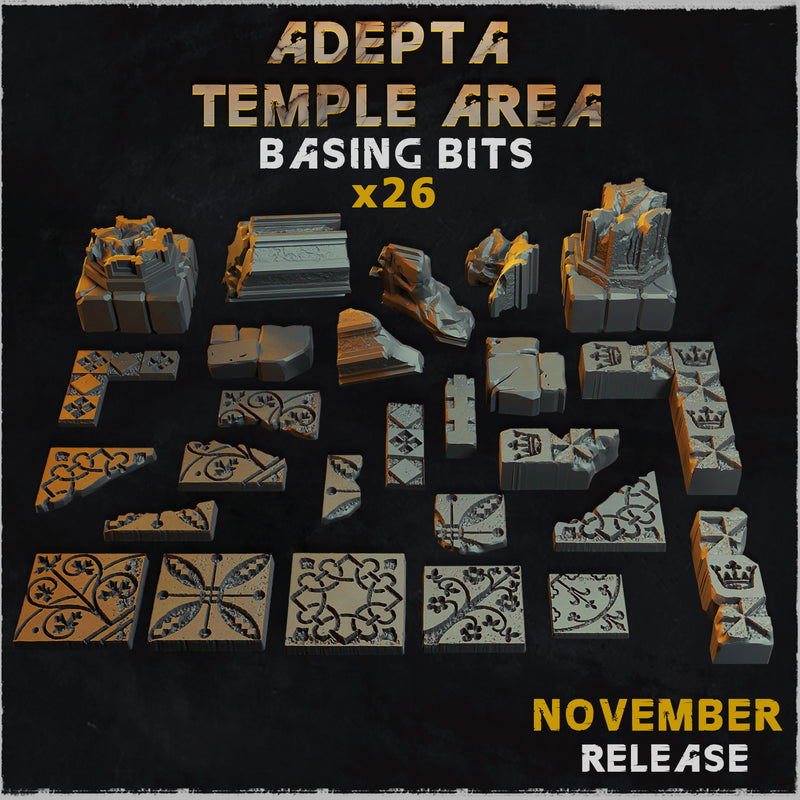 Adepta Temple Basing Bits – Miniature Horde