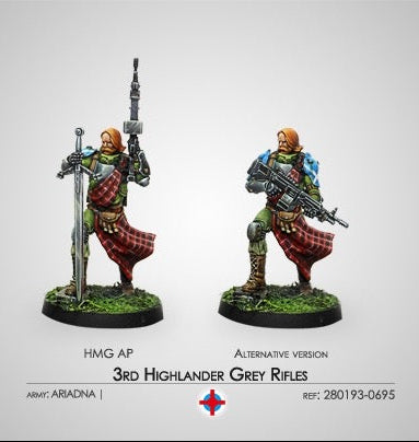 3rd Highlander Grey Rifles (HMG) – Miniature Horde