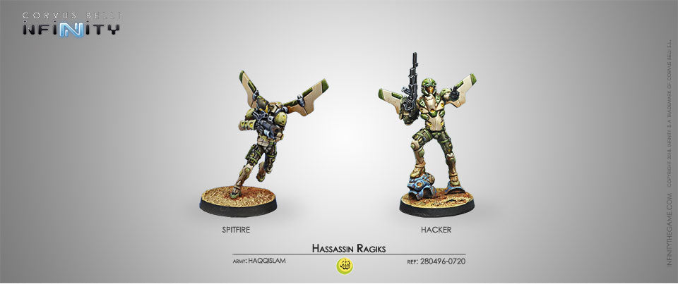 Infinity: Haqqislam: Hassassin Ragiks – Miniature Horde