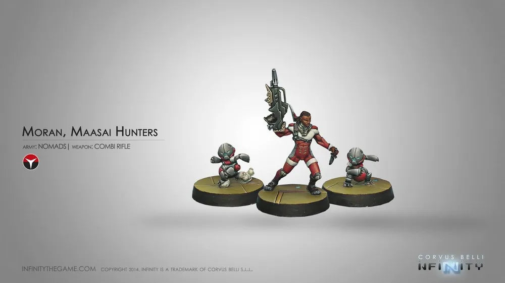 Infinity: Nomads: Moran Maasai Hunter (Combi Rifle, CrazyKoalas ...