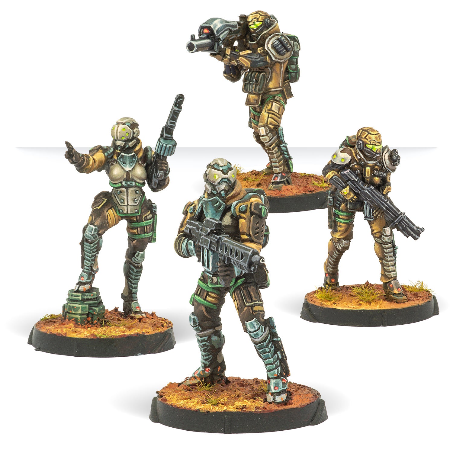 Infinity: Haqqislam: Hassassin Fireteam Pack Alpha – Miniature Horde