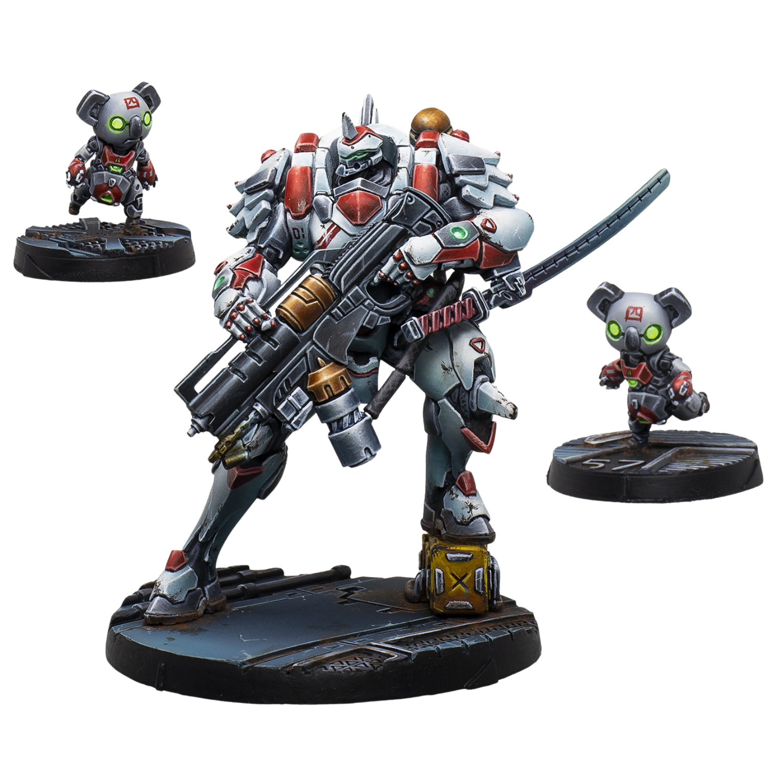 Infinity: JSA: O-Yoroi Kidobutai TAG Pack – Miniature Horde