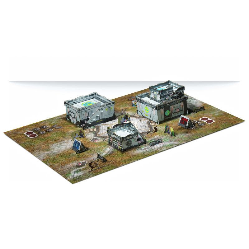 Infinity: Scenery: Darpan Xeno-Station Scenery Pack – Miniature Horde