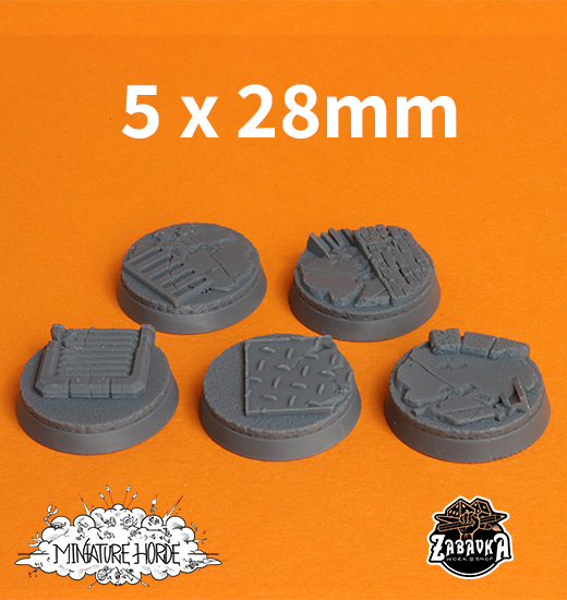 Ruined Factory Bases by Zabavka Workshop – Miniature Horde