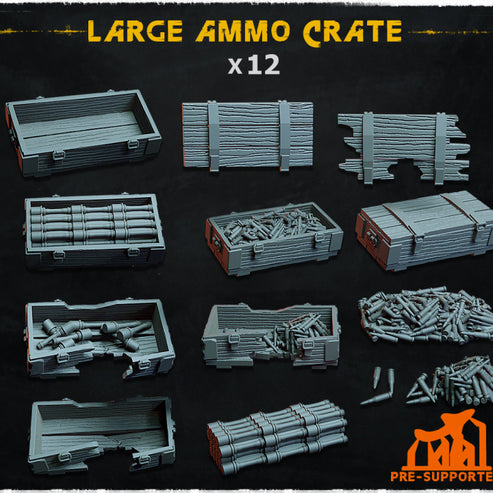 Large Ammo Crate – Miniature Horde
