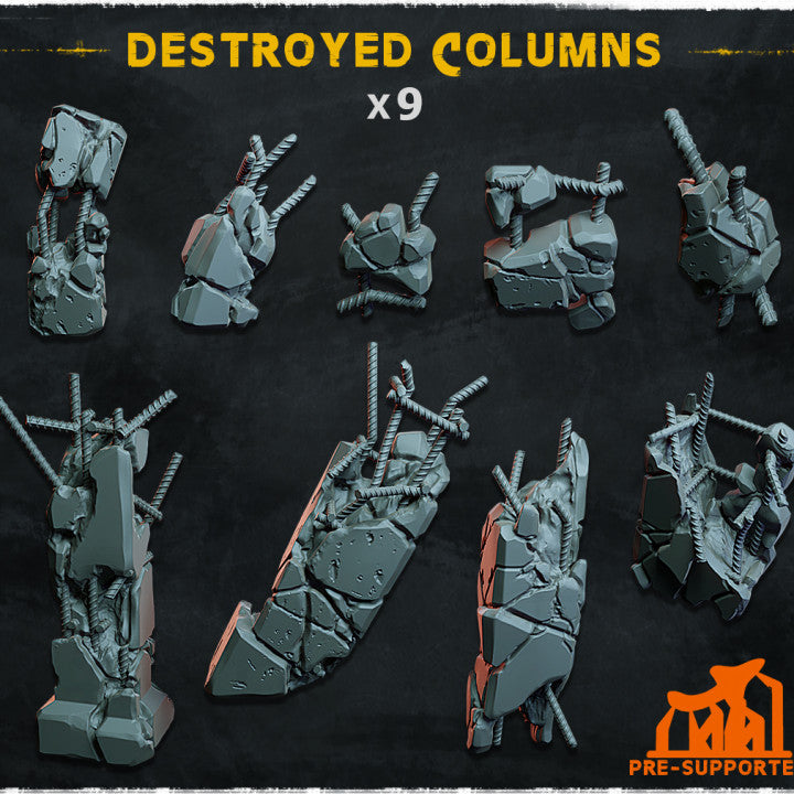 Destroyed Columns – Miniature Horde