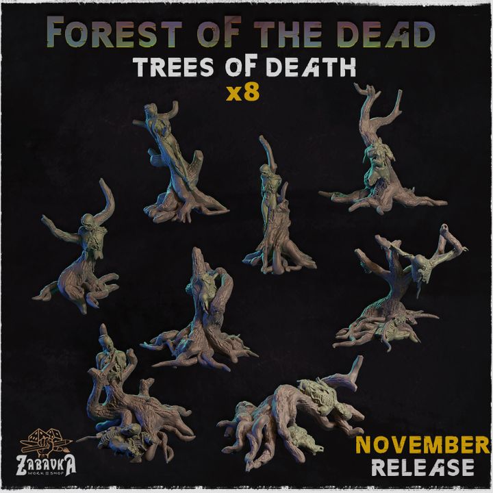 Forest of the Dead Trees of Death – Miniature Horde