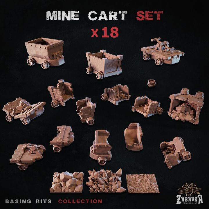 Mine carts – Miniature Horde