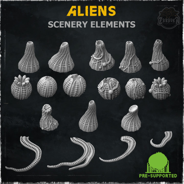 Aliens Scenery Elements – Miniature Horde
