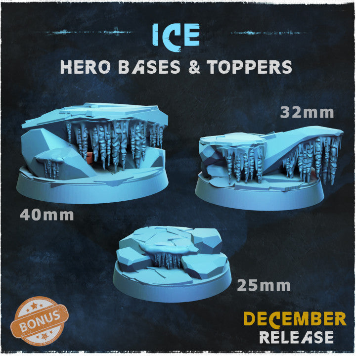 Ice Bases by Zabavka – Miniature Horde