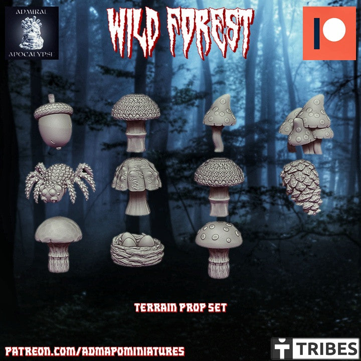 Wild Forest Props – Miniature Horde