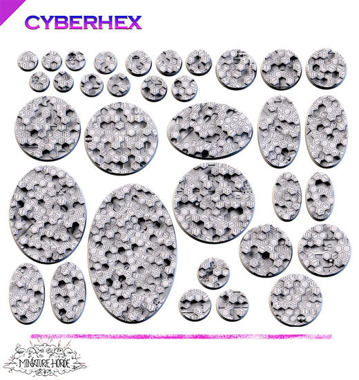 Cyberhex Bases by Txarli Factory – Miniature Horde