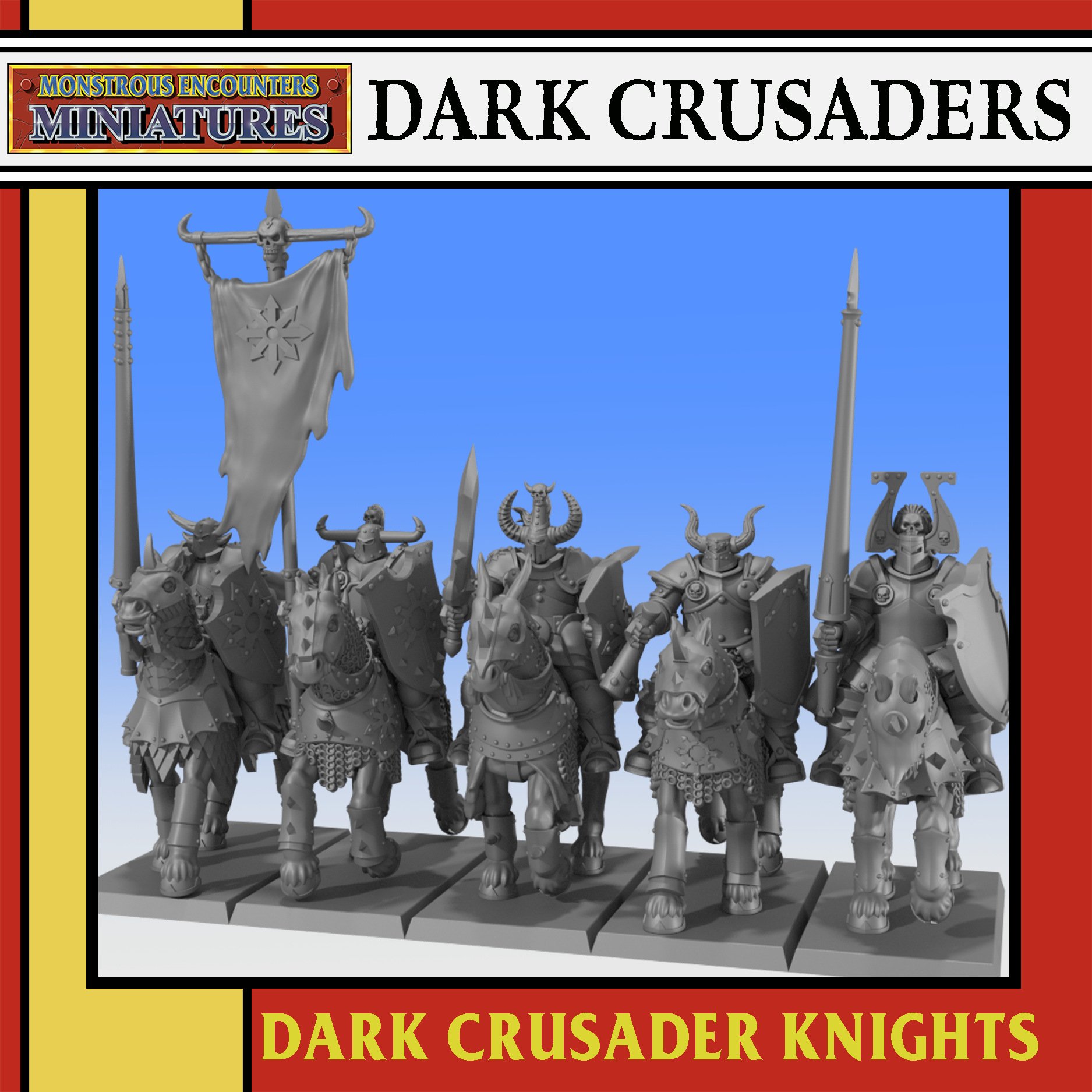 Dark Knights by Monstrous Encounters – Miniature Horde