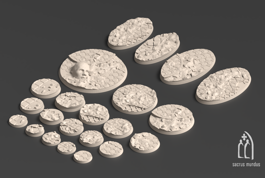 Gothic Bases – Miniature Horde