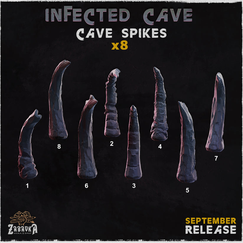 Infected Cave Spikes – Miniature Horde