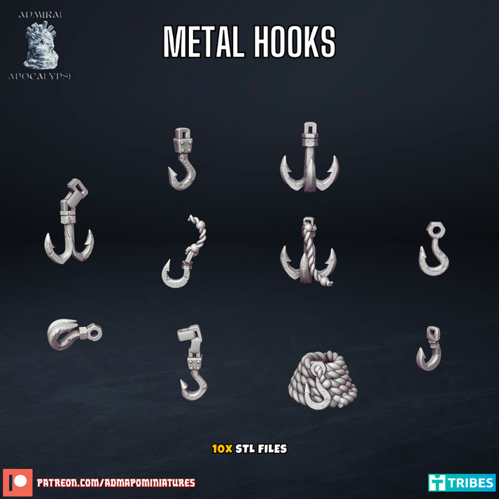 Metal Hooks – Miniature Horde
