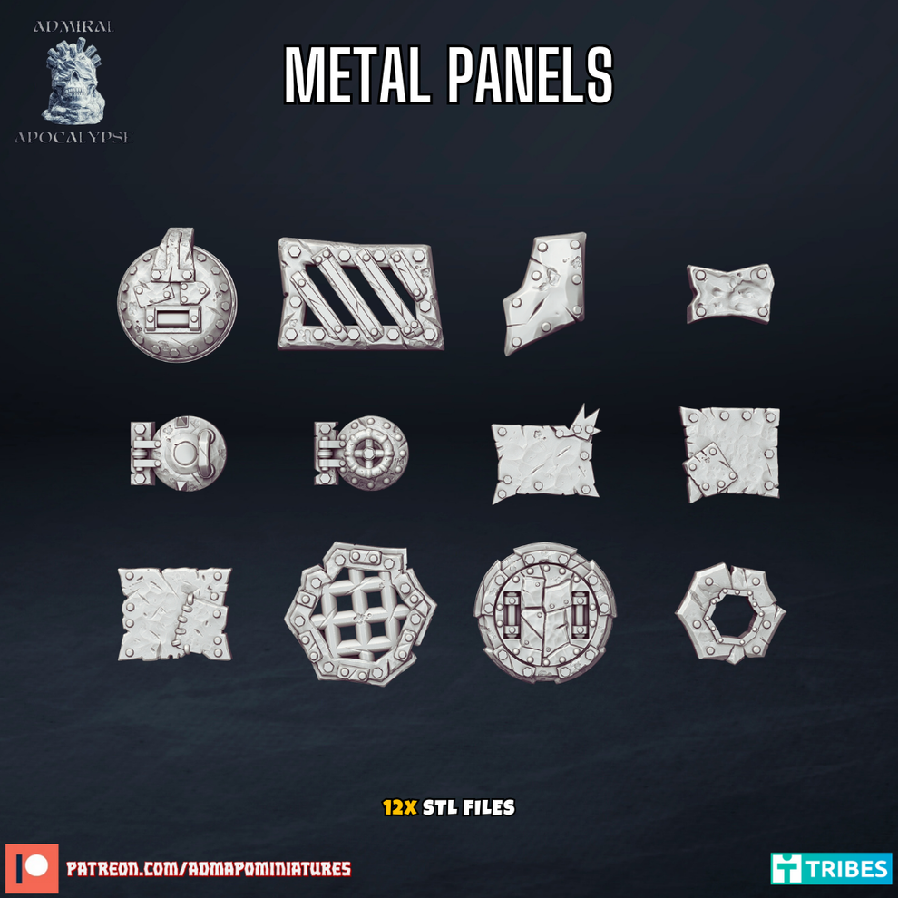 Metal Panels – Miniature Horde
