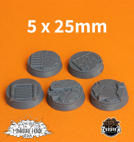 Ruined Factory Bases by Txarli Factory – Miniature Horde