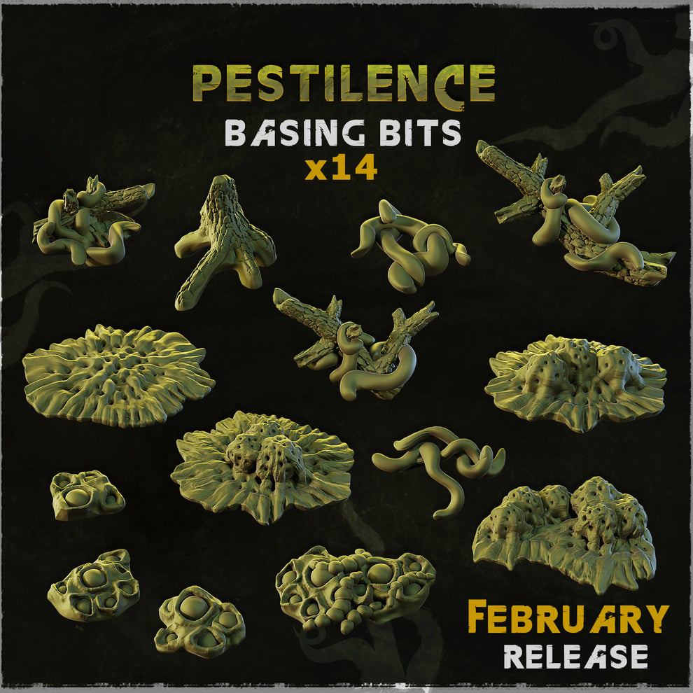 Pestilence Basing Bits – Miniature Horde