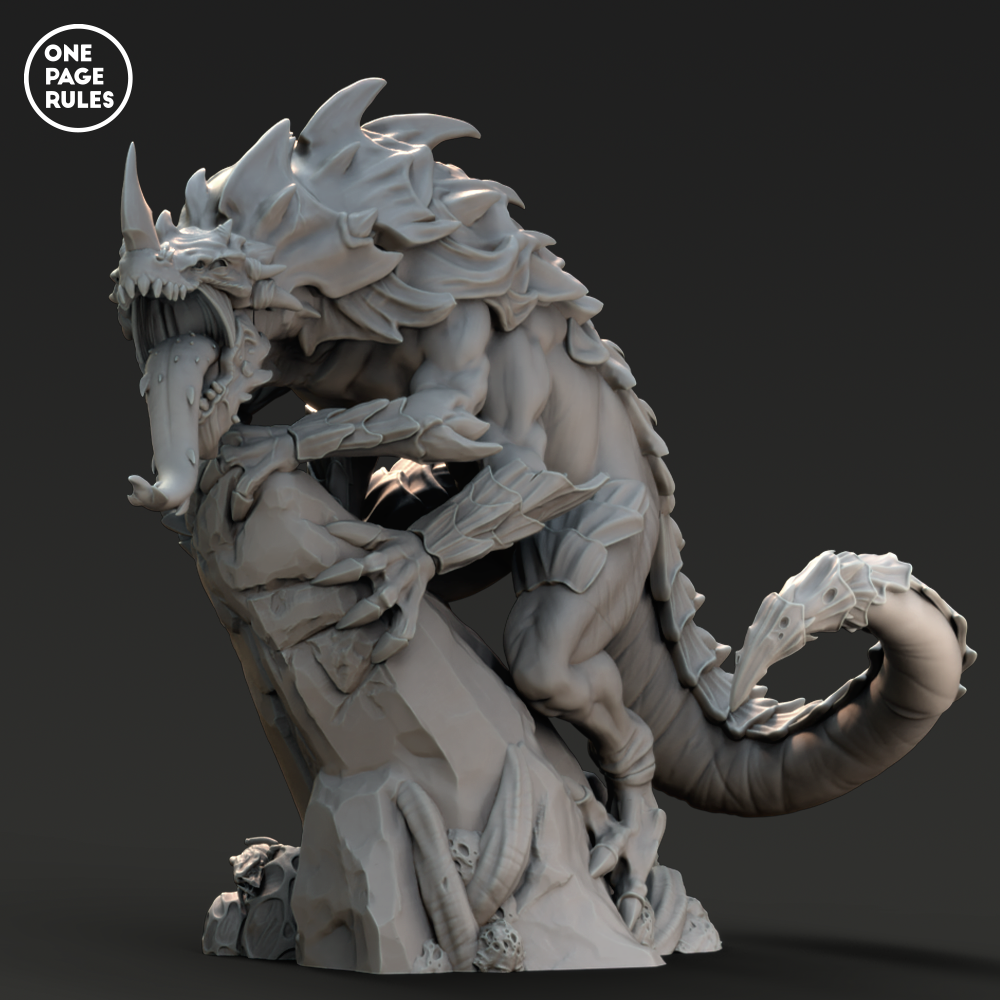 Devourer Beast - Alien Hives (1 Model) – Miniature Horde