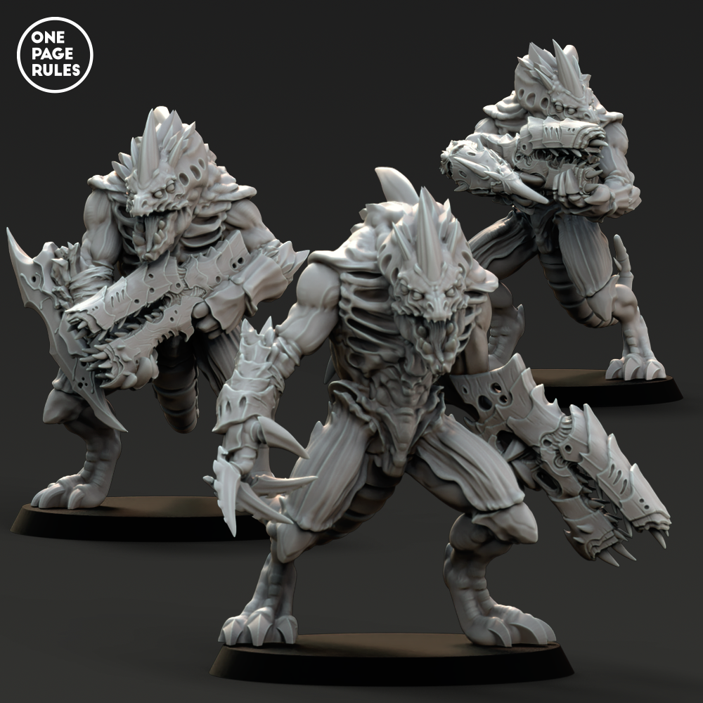 Hive Warriors (Ravager Gun) [Assault] - Alien Hives (3 Models ...