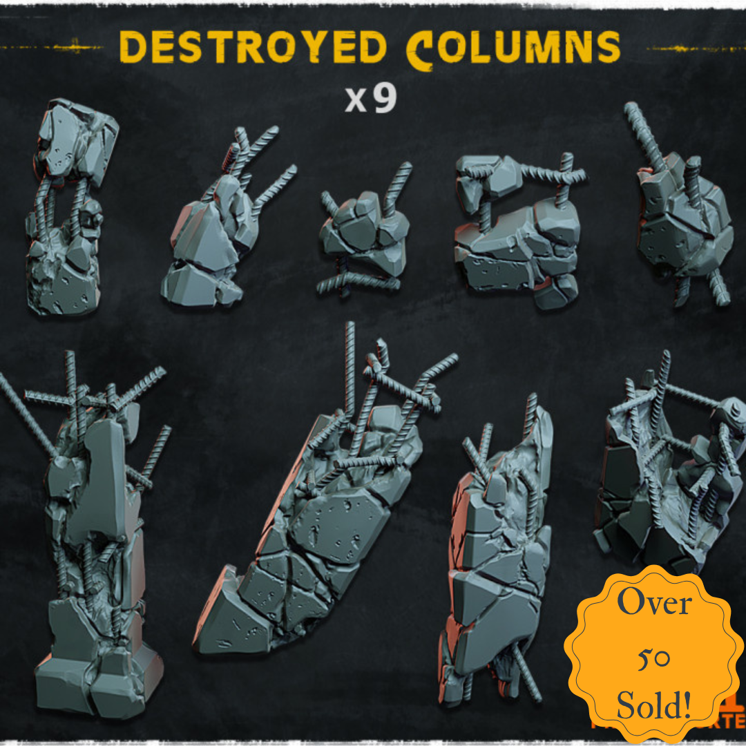 Destroyed Columns – Miniature Horde