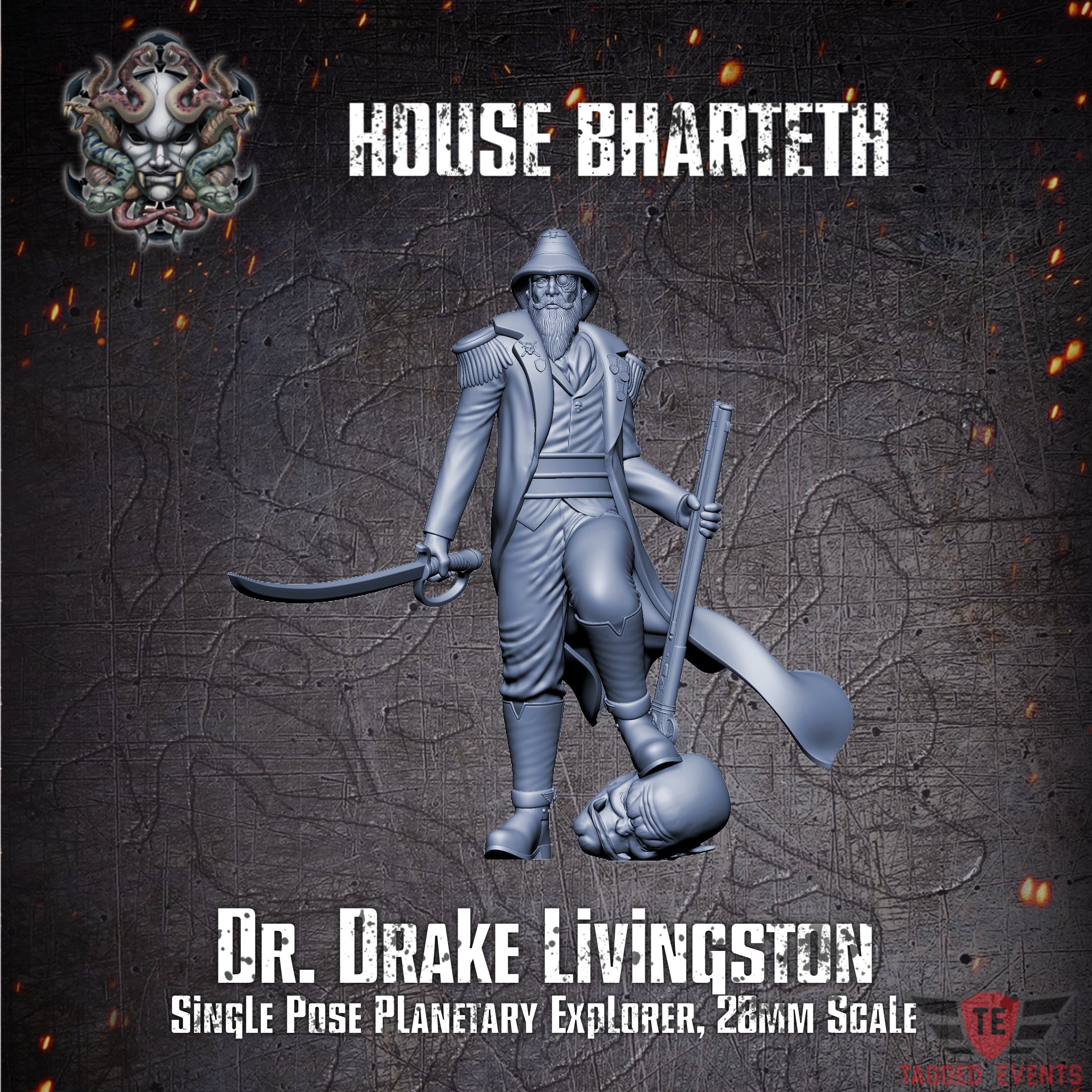 Dr. Drake Livingston – Miniature Horde