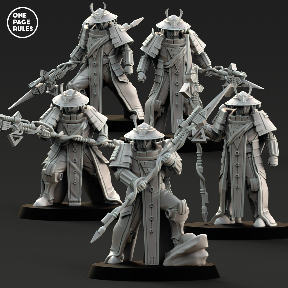 Royal Guard - Eternal Dynasty (5 Models) – Miniature Horde