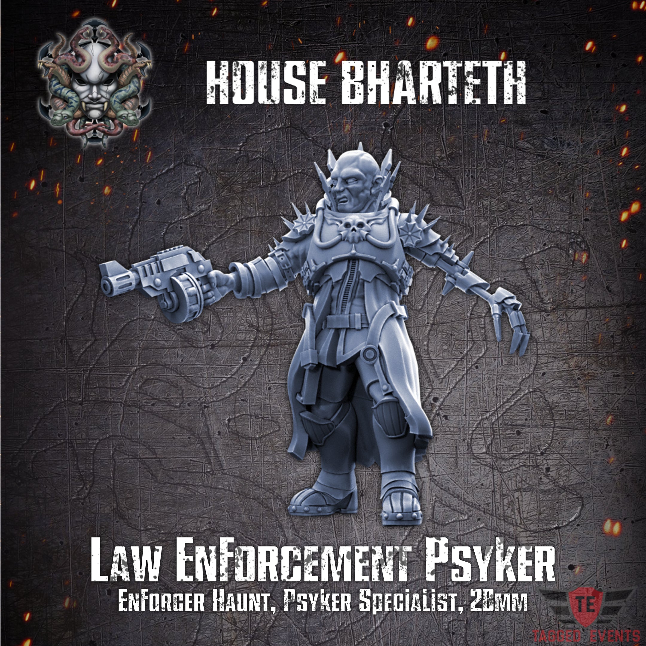 Enforcer Haunt, Psychic Specialist – Miniature Horde