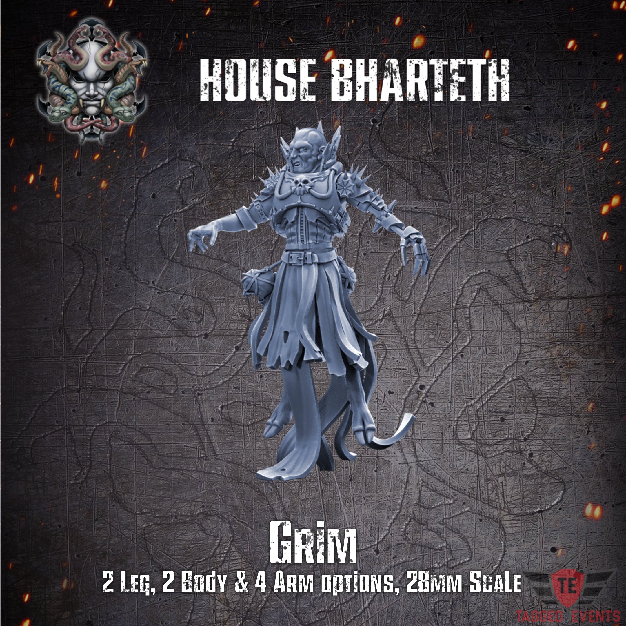 Grym Mutant Psychic – Miniature Horde