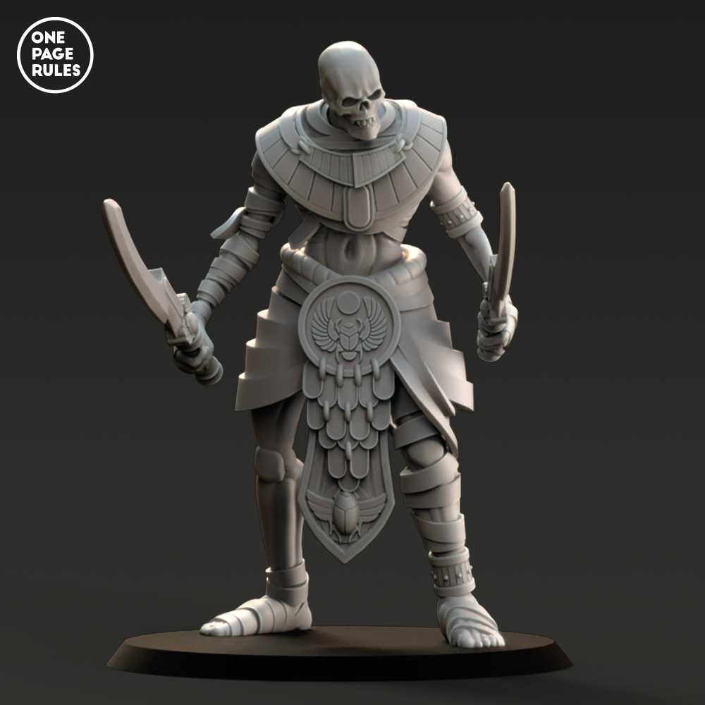 Skeleton Giant (Dual Hand Weapons) - Mummified Undead (1 Model ...