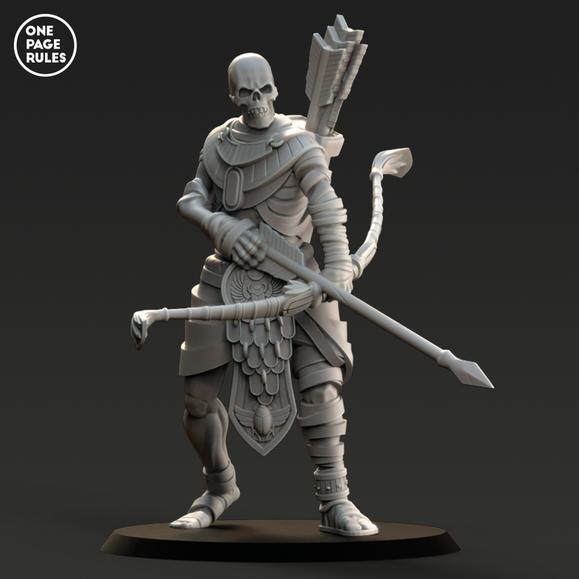 Skeleton Giant (Bow) - Mummified Undead (1 Model) – Miniature Horde