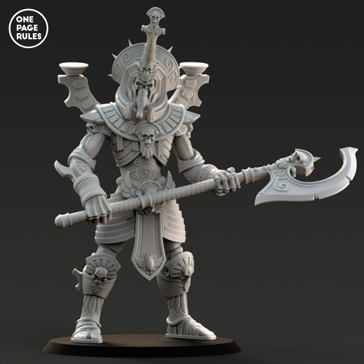 Giant God-Statue - Mummified Undead (1 Model) – Miniature Horde