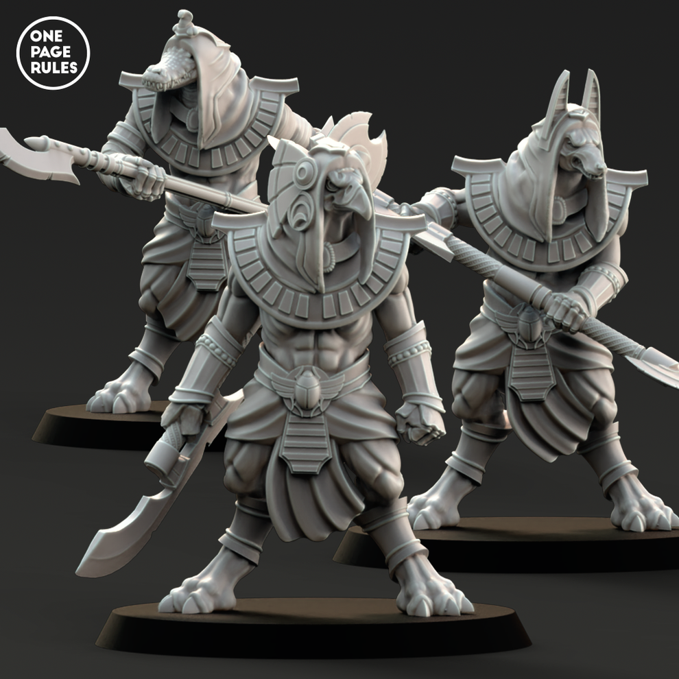 Guardian Statues (Great Weapon) - Mummified Undead (3 Models ...