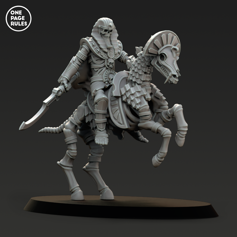 Royal Champion on Skeletal Steed (Monarch) [King] - Mummified Undead ...