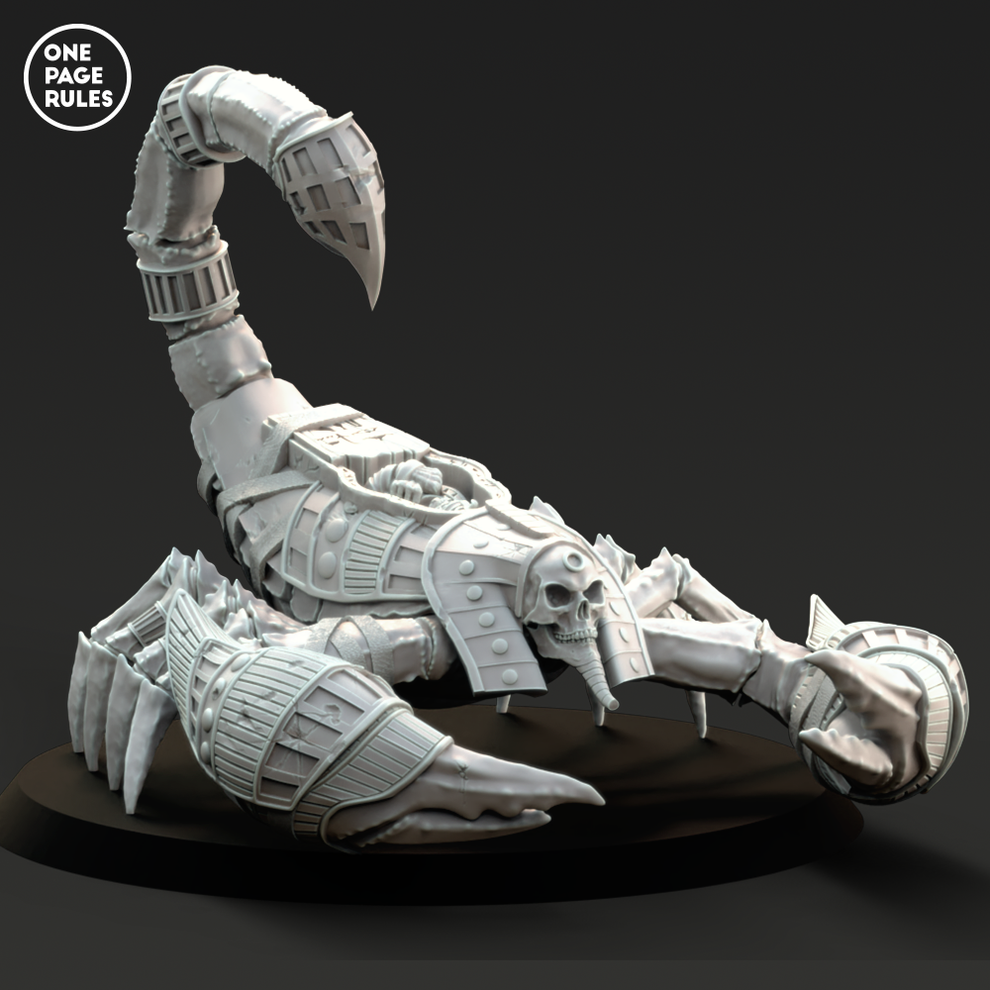 Great Scorpion - Mummified Undead (1 Model) – Miniature Horde