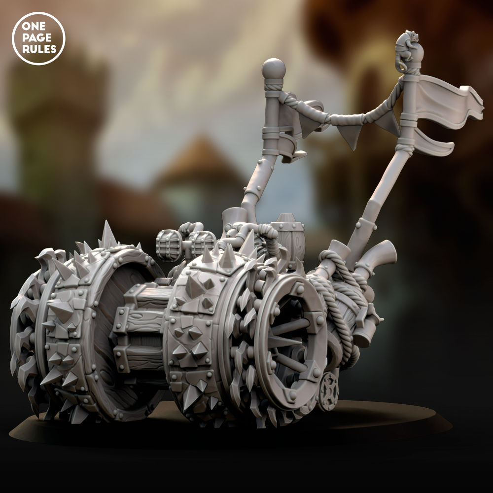 Great Death Roller (Blades) - Ratmen (1 Model) – Miniature Horde