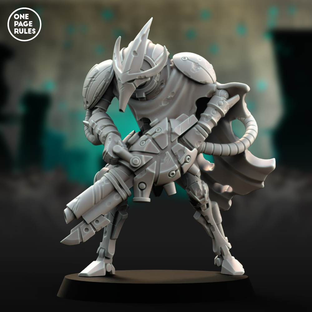 Robot Lord (Warden) - Robot Legions (1 Model) – Miniature Horde